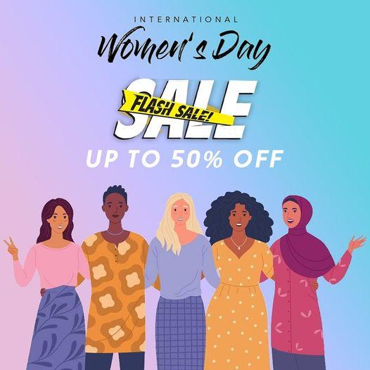 Just4Girls Women's Day Sale - Upto 50% off for limited time, online ...